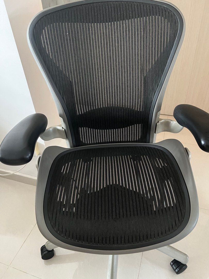 Herman Miller Aeron B, Furniture & Home Living, Furniture, Chairs on ...