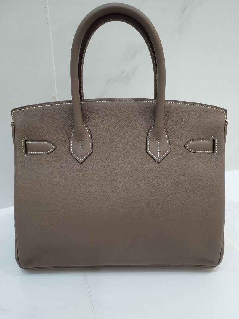 Hermes Birkin Etoupe 30 $24K, Luxury, Bags & Wallets on Carousell