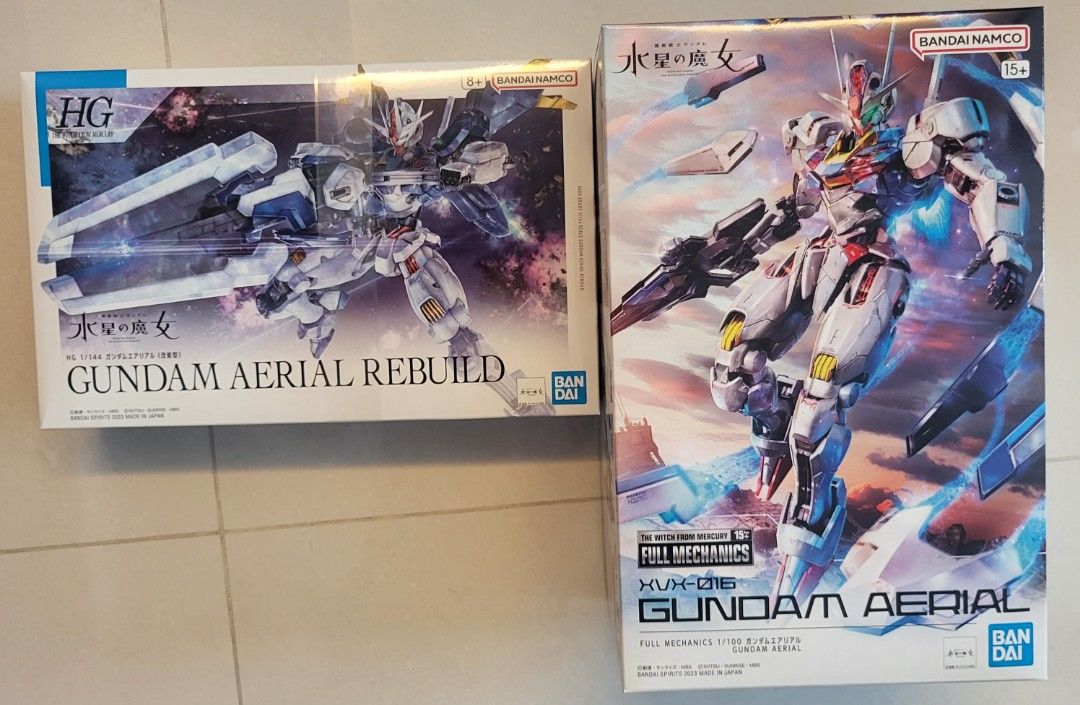 HG AERIAL REBUILD / FULL MECHANICS AERIAL GUNDAM, Hobbies & Toys, Toys ...
