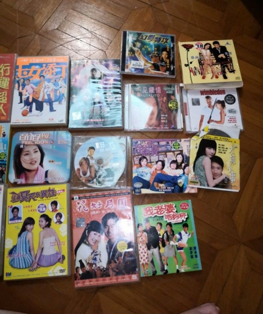 Hong Kong singers CD, concerts and video movies VCD Dvd assorted ...