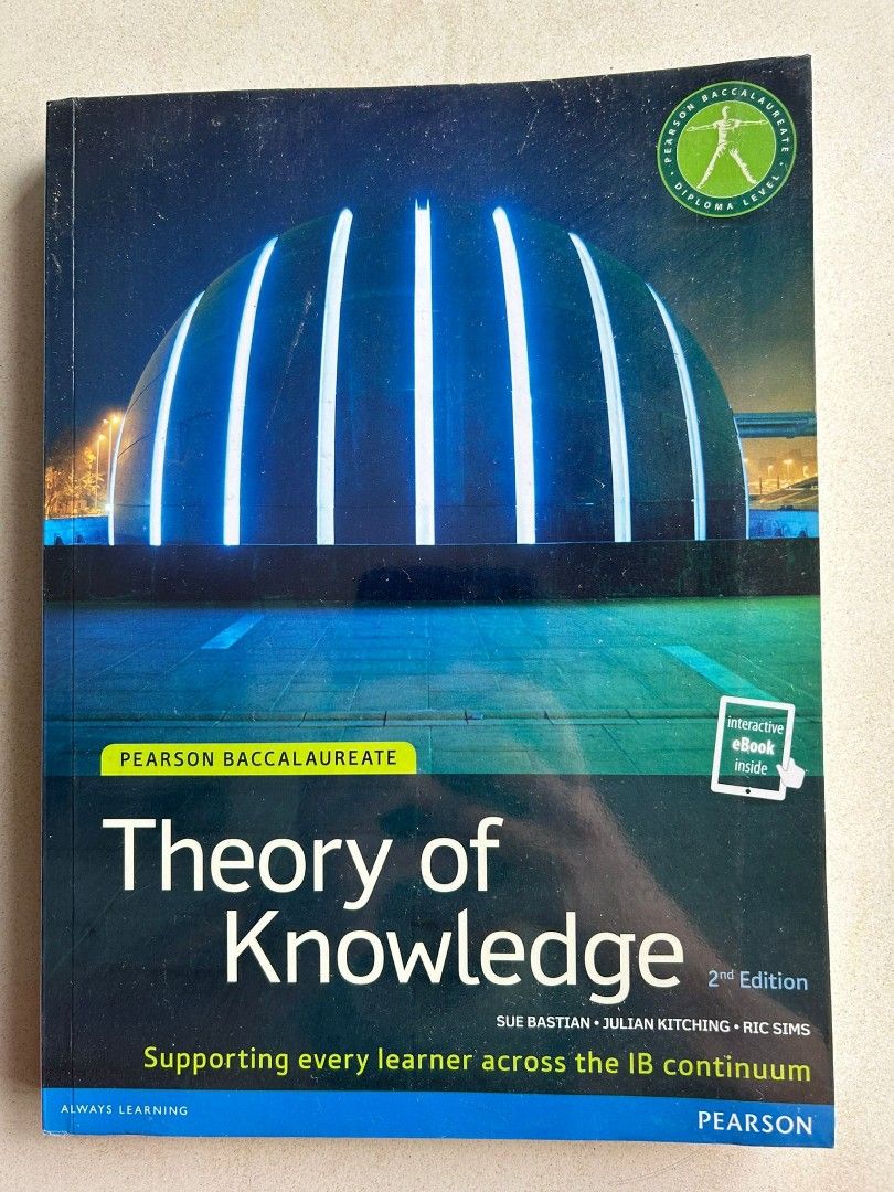 IB TOK Theory Of Knowledge Pearson 2nd Edition textbook, 興趣及遊戲, 書本 & 文具 ...
