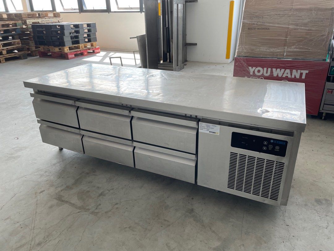 Icebox 6 drawer low counter chiller, TV & Home Appliances, Kitchen ...