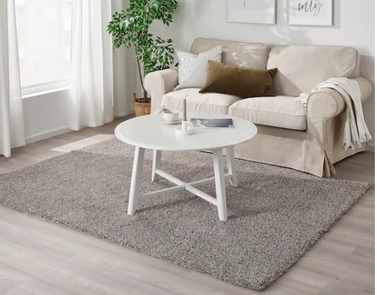 IKEA Vindebak Rug (Grey), Furniture & Home Living, Home Decor, Carpets ...