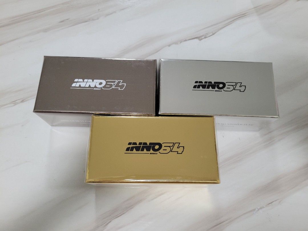 Inno64 Nissan Skyline GT-R R34 Nismo Tune Set of 3 cars Hobby Expo ...