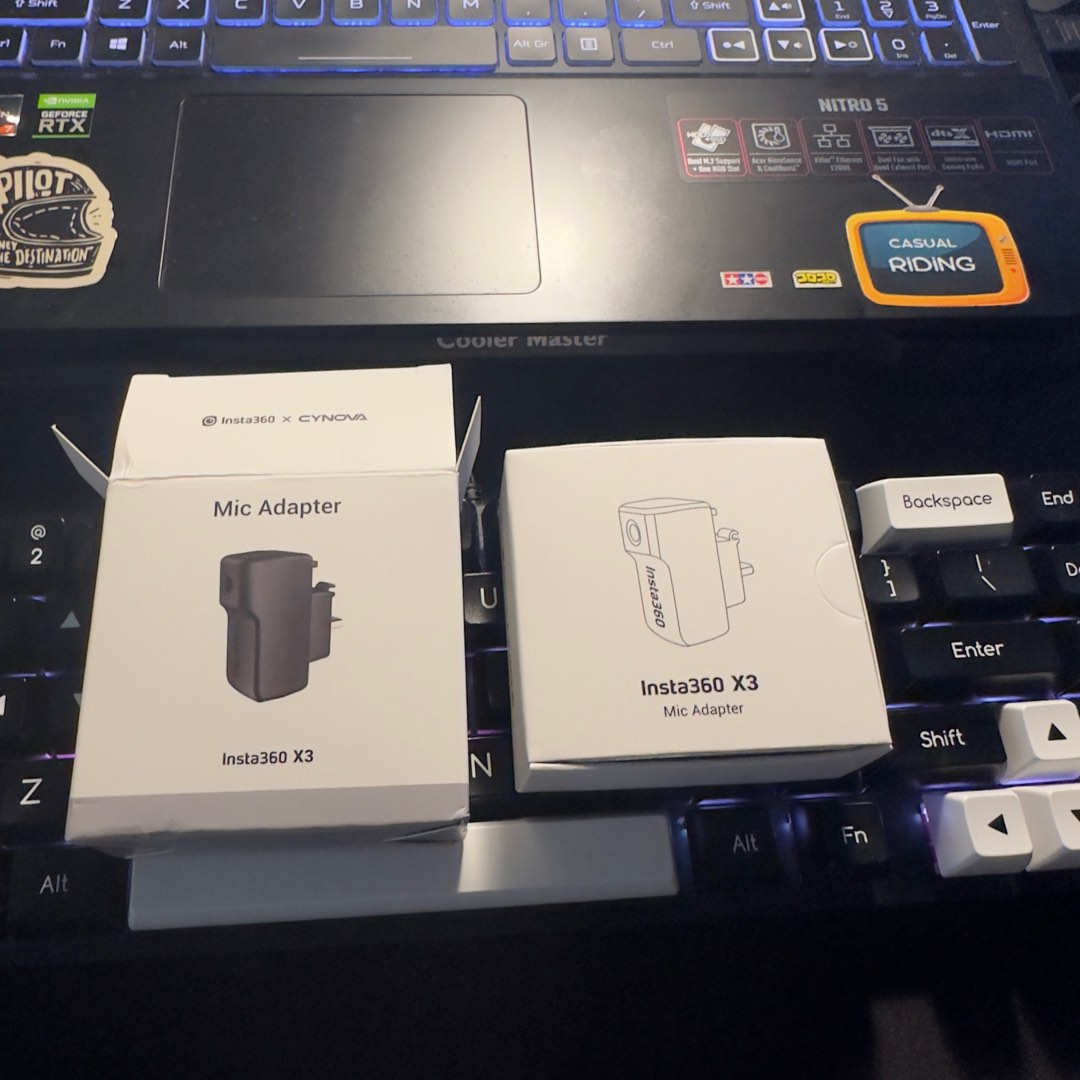 Insta360 Mic Adapter, Photography, Cameras on Carousell