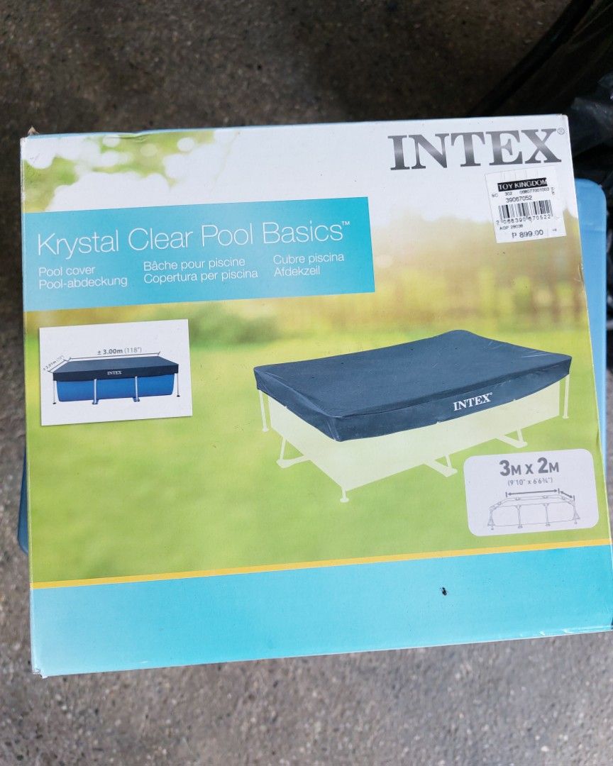 Intex pool cover (3m x 2m), Sports Equipment, Sports & Games, Water ...