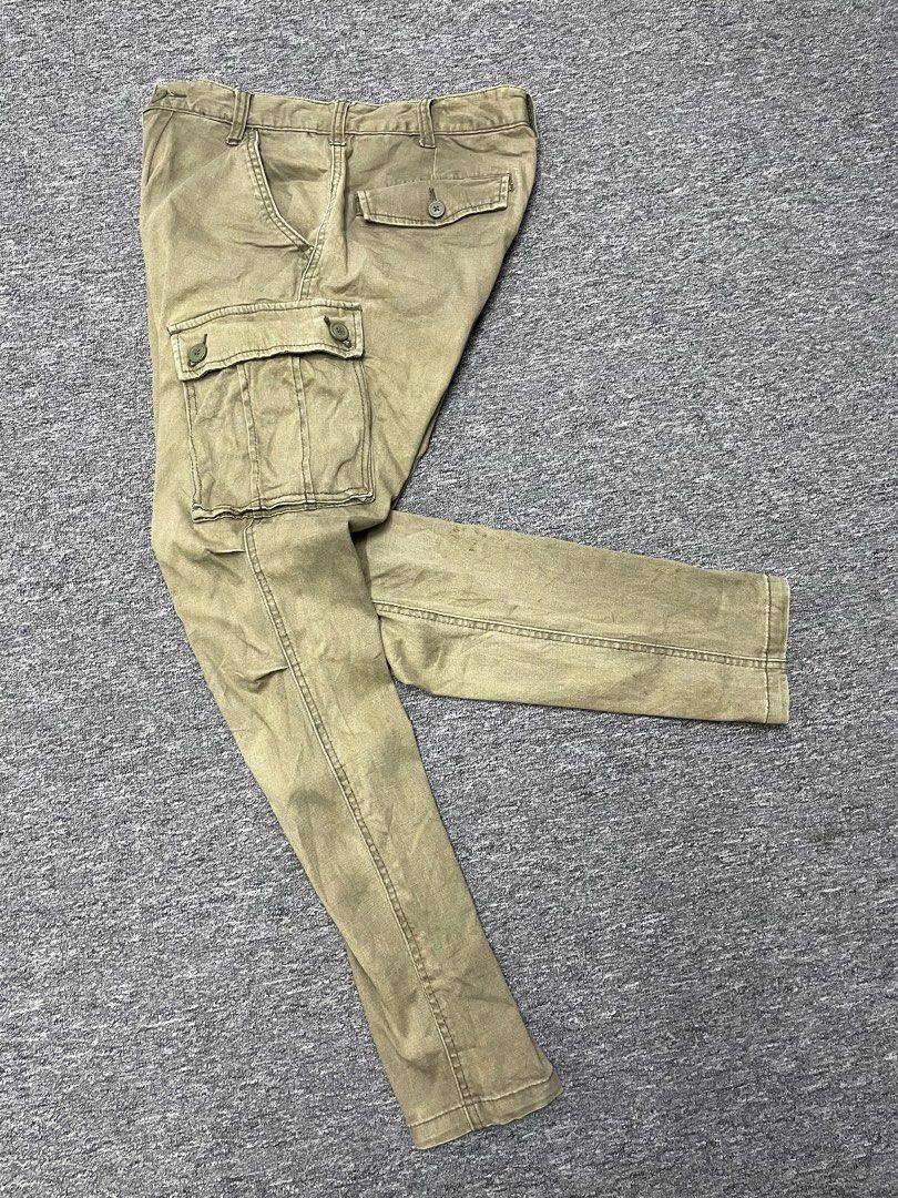 japanese OG Tactical Cargo Pant skinny fit saiz 28x38, Men's Fashion ...