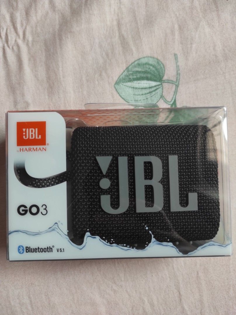JBL GO 3 (BLACK) SEALED/BNEW on Carousell