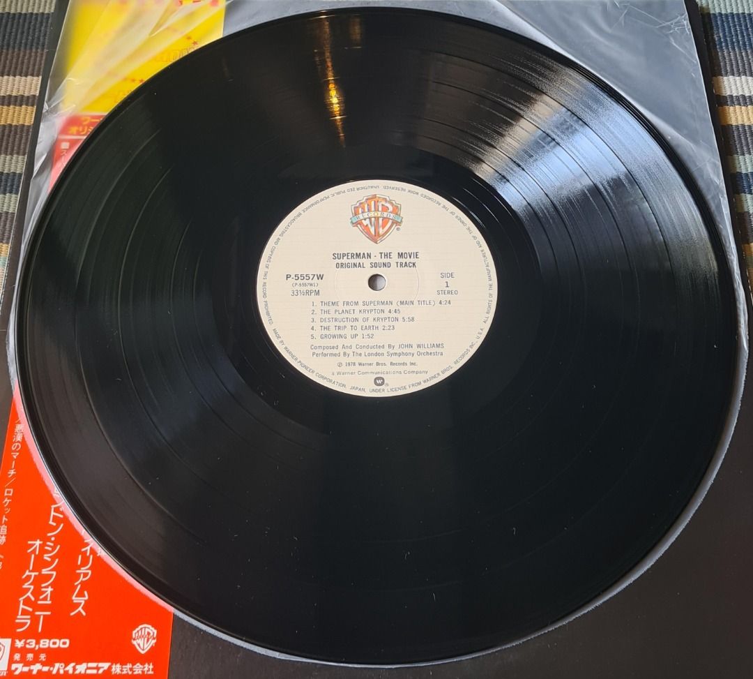 John Williams – Superman The Movie (Original Sound Track) 2 x Vinyl, LP ...