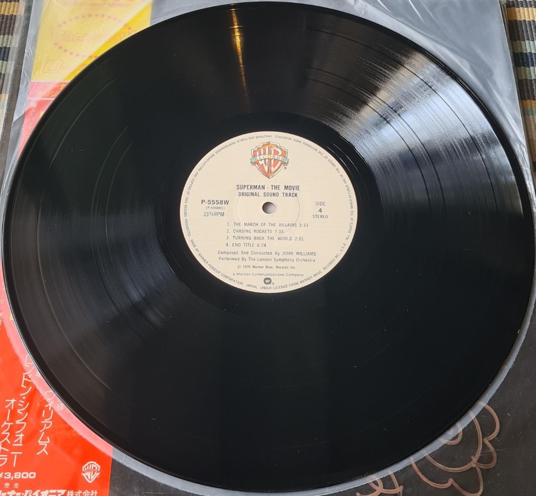 John Williams – Superman The Movie (Original Sound Track) 2 x Vinyl, LP ...