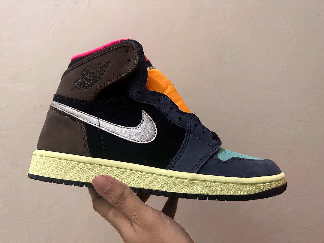 Jordan 1 retro high og Tokyo Biohack, Men's Fashion, Footwear, Sneakers ...
