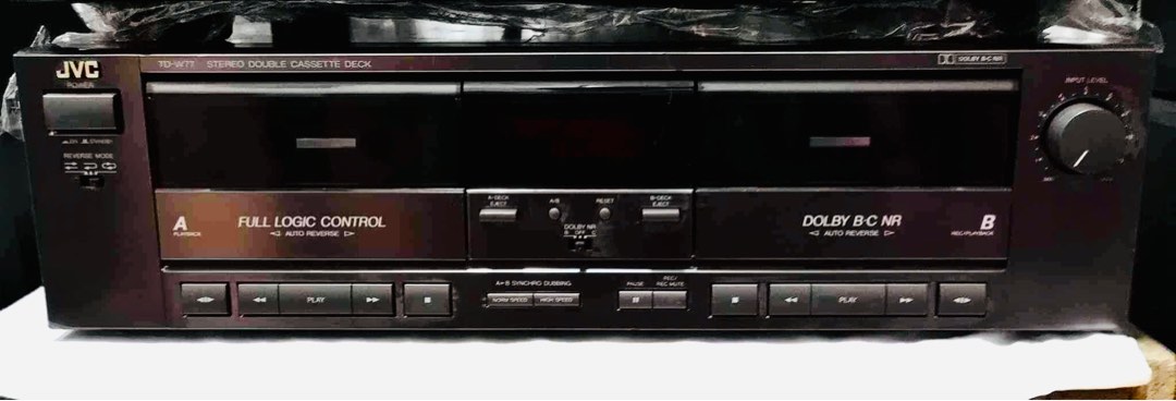 JVC double tapedeck auto revers, Audio, Soundbars, Speakers ...