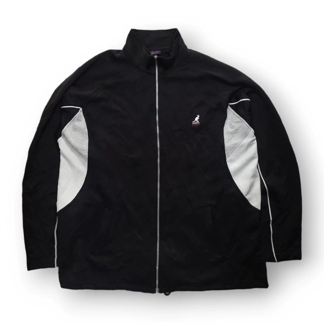 KANGOL TRACKTOP JACKET SECOND THRIFT, Fesyen Pria, Pakaian , Baju ...