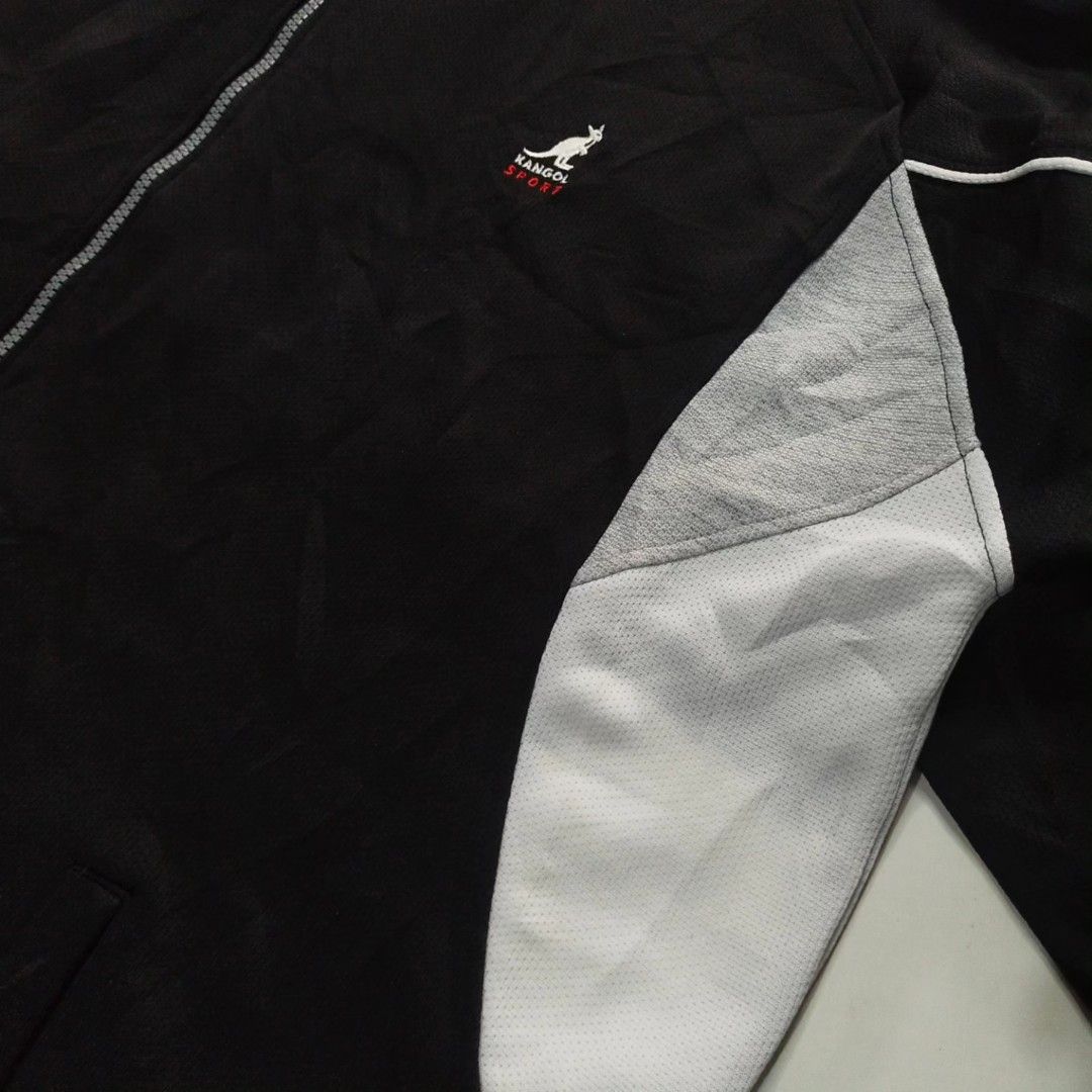 KANGOL TRACKTOP JACKET SECOND THRIFT, Fesyen Pria, Pakaian , Baju ...