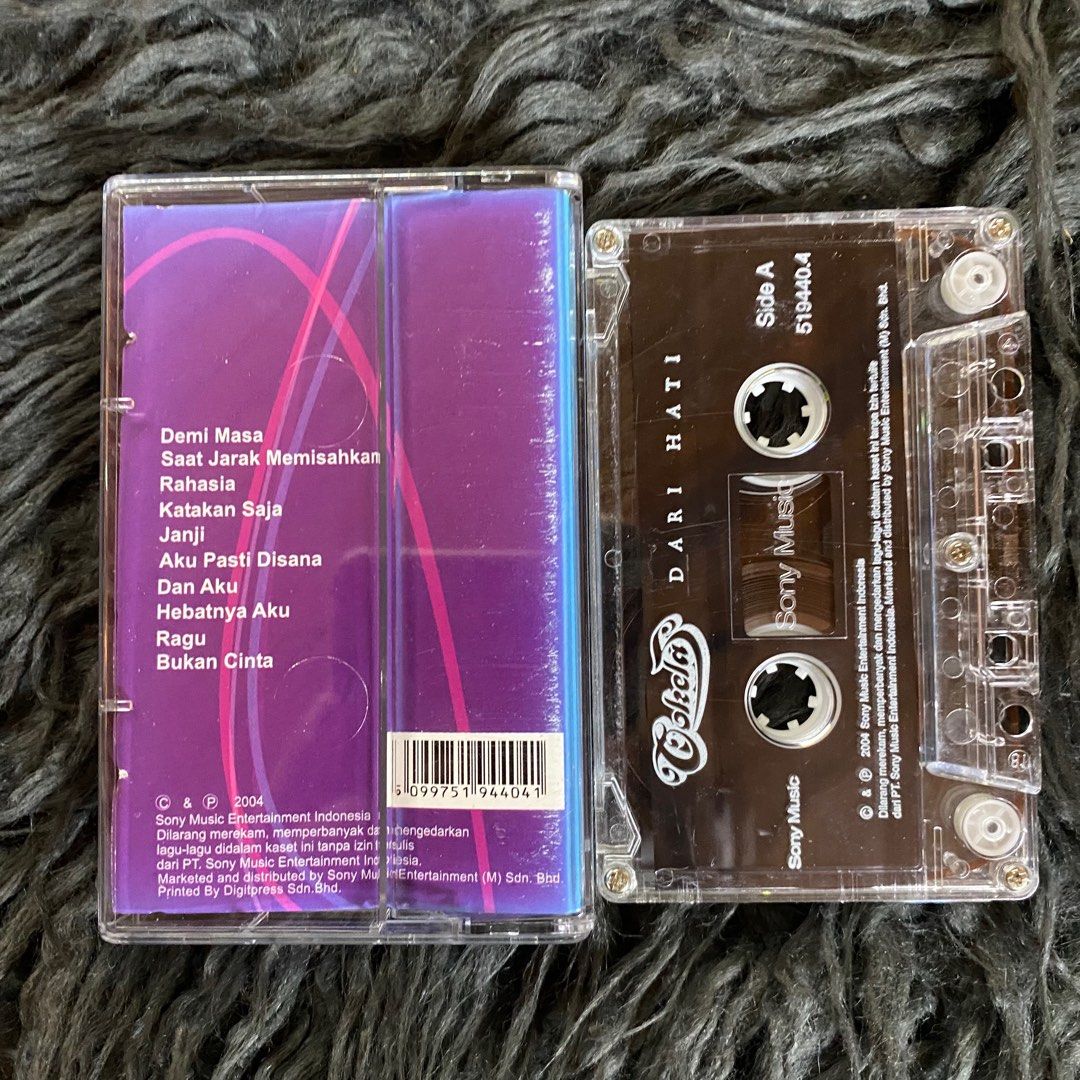 KASET COKELAT Dari Hati, Hobbies & Toys, Music & Media, CDs & DVDs on Carousell