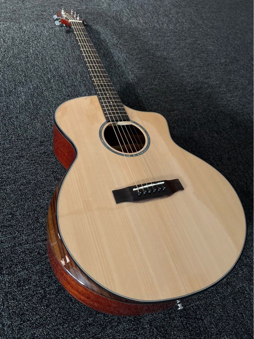 Kaysen Solid Top Guitar (w Arm Bevel), Hobbies & Toys, Music & Media ...