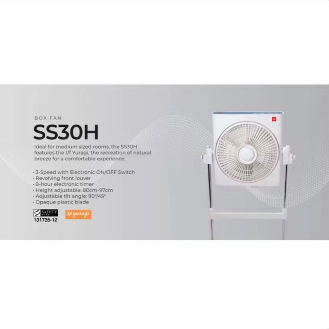 KDK STANDING BOX FAN, Furniture & Home Living, Lighting & Fans, Fans on ...
