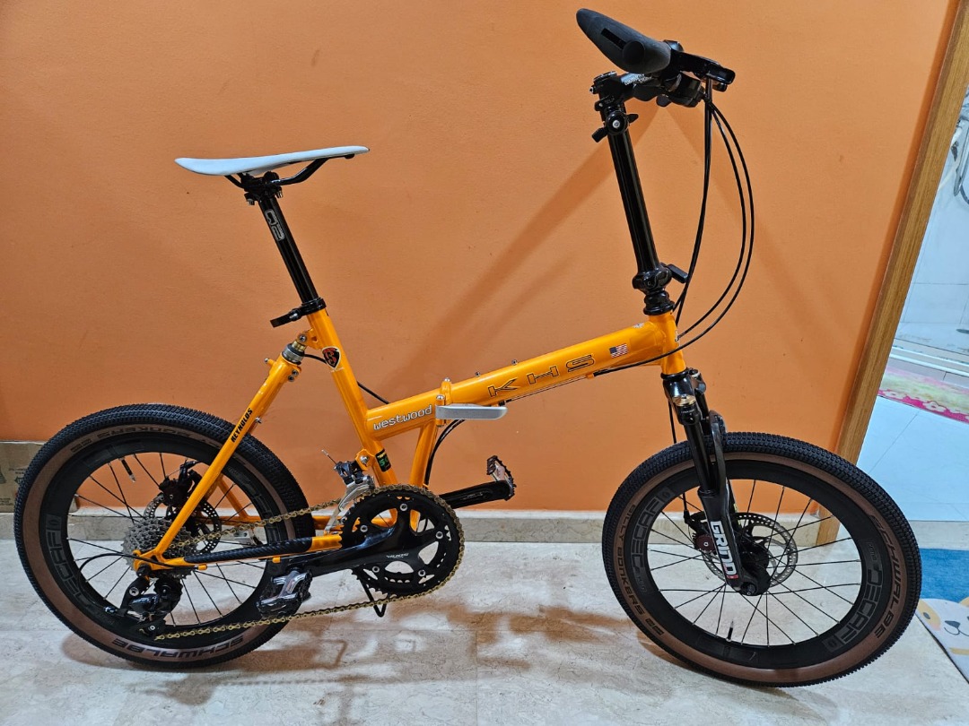 KHS - F20 WESTWOOD FOLDING BIKE, Sports Equipment, Bicycles & Parts, Bicycles on Carousell