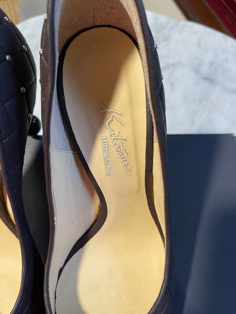 Kitamura Motomachi leather high heels, Women's Fashion, Footwear, Heels ...