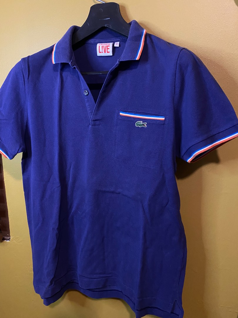LACOSTE Size 2 LIVE, Men's Fashion, Tops & Sets, Tshirts & Polo Shirts ...