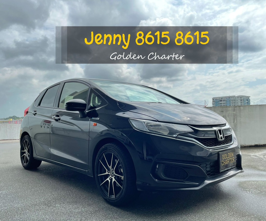 Honda Fit Hybrid 22km/1litre grab gojek PHV ready long term car rental ...
