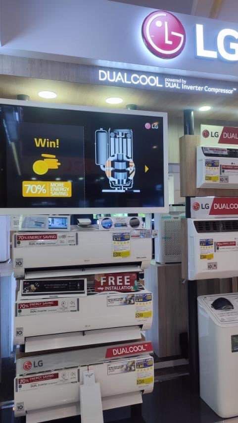 LG SPLIT TYPE INVERTER AIRCON WITH FREE INSTALL, TV & Home Appliances ...