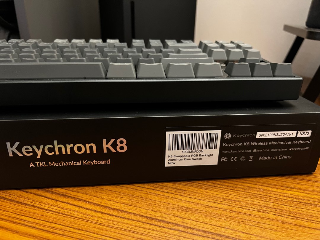 (Like new) keychron K8 keyboard, Computers & Tech, Parts & Accessories ...