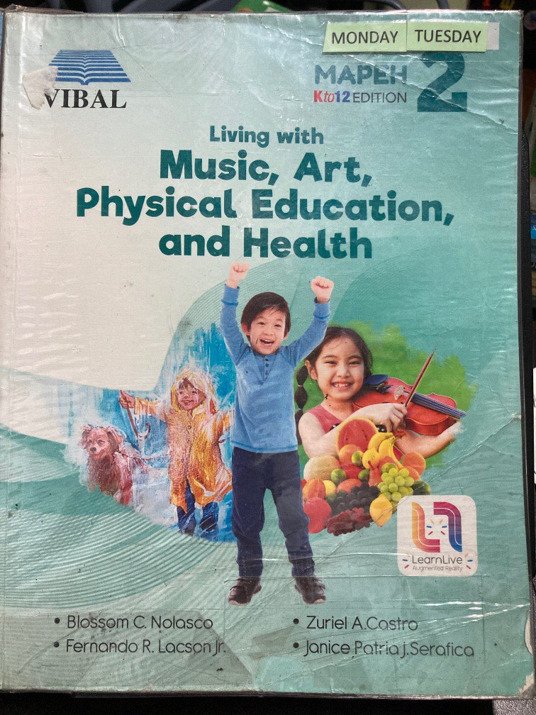 Living with MAPEH - Grade 2 book, Hobbies & Toys, Books & Magazines ...