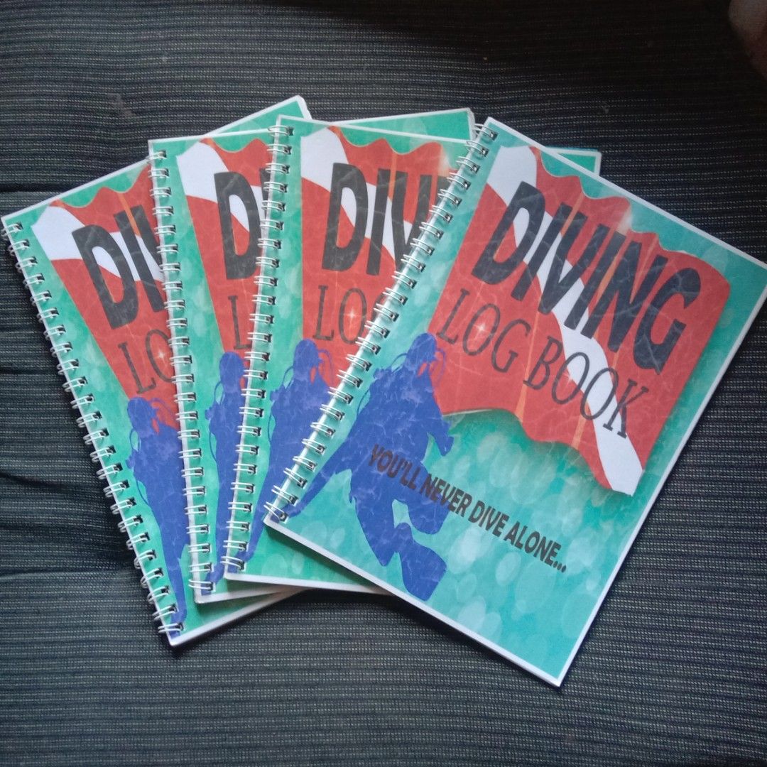 Log book | Diving book | Diving logbook on Carousell