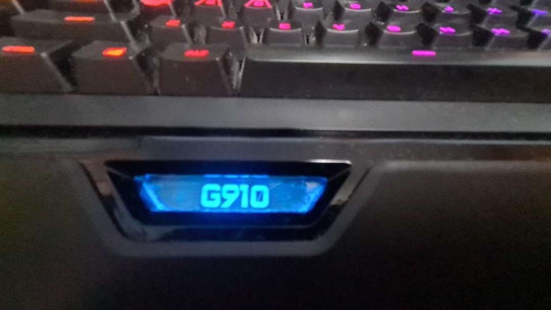 Logitech G910 Orion Spectrum RGB Mechanical Gaming Keyboard, Computers ...