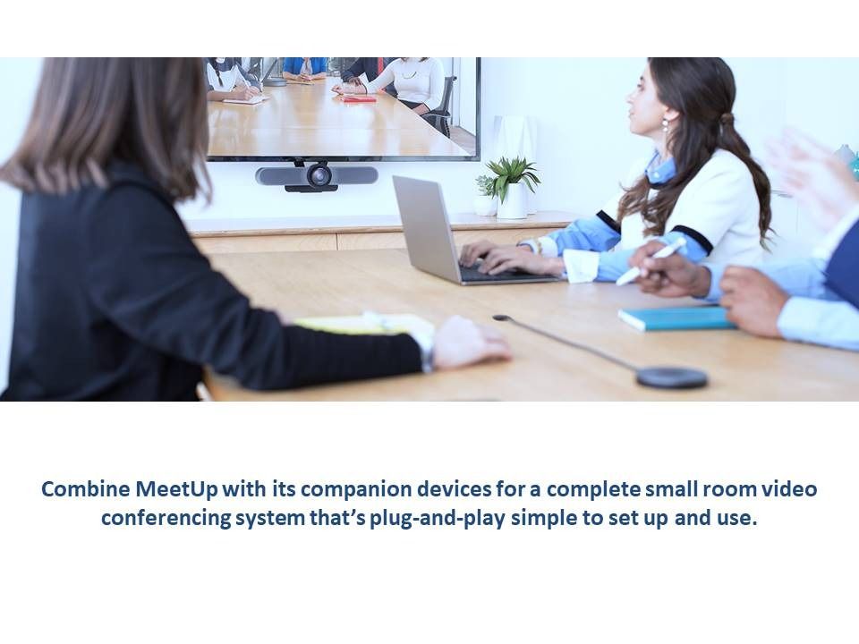 Logitech MeetUp Video Conferencing System, Ultra HD 4K/1080p/720p ...