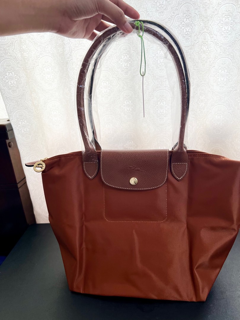Longchamp Small Long Handle Brown on Carousell