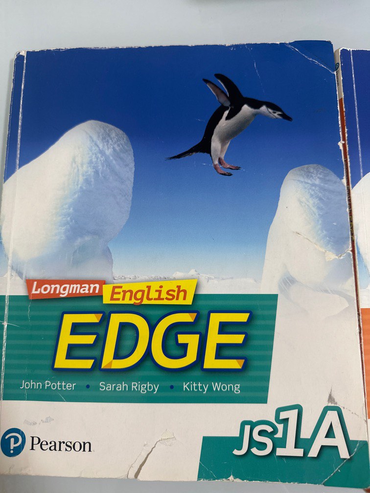 Longman english EDGE JS1A&JS1B, 興趣及遊戲, 書本 & 文具, 教科書 - Carousell