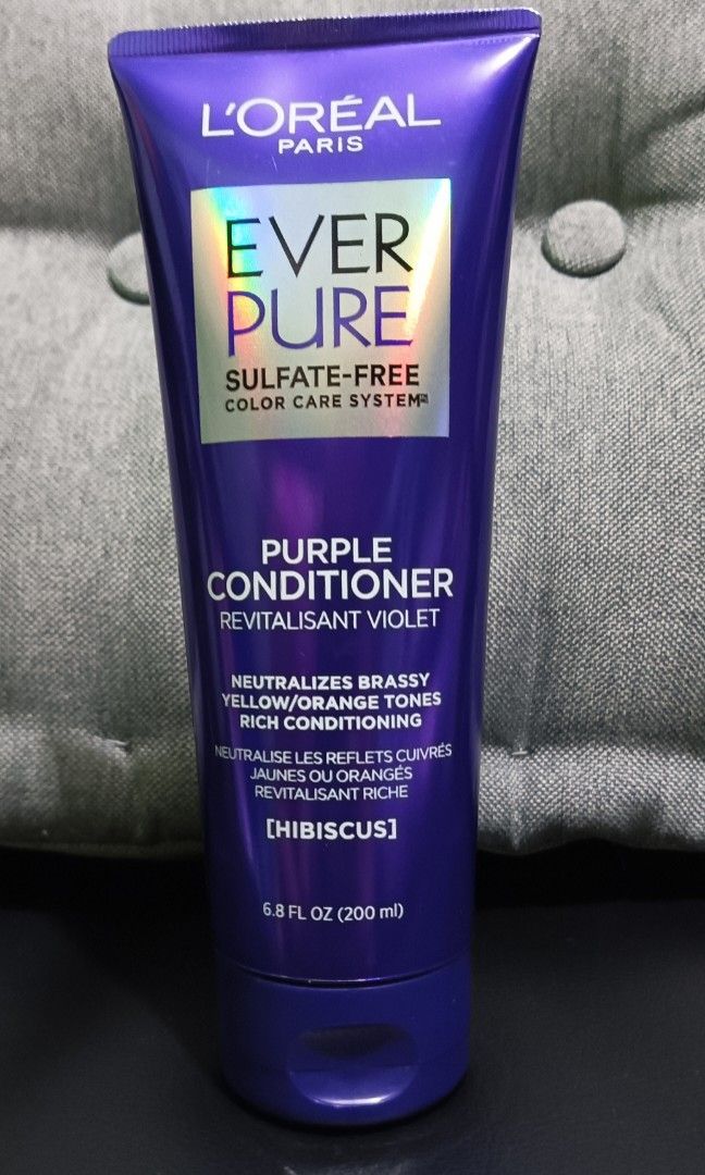 L'oreal Purple Conditioner on Carousell