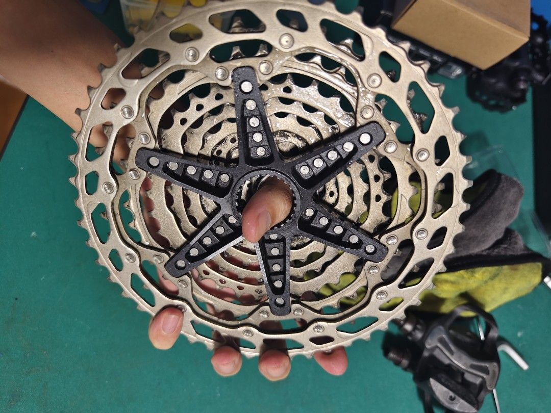M6100 12 speed micro spline Shimano deore cassette, Sports Equipment ...