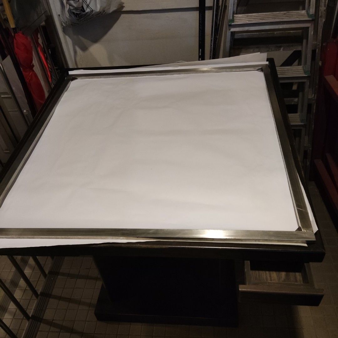 Mahjong table customise wooden mahjong paper metal weigh weight ...