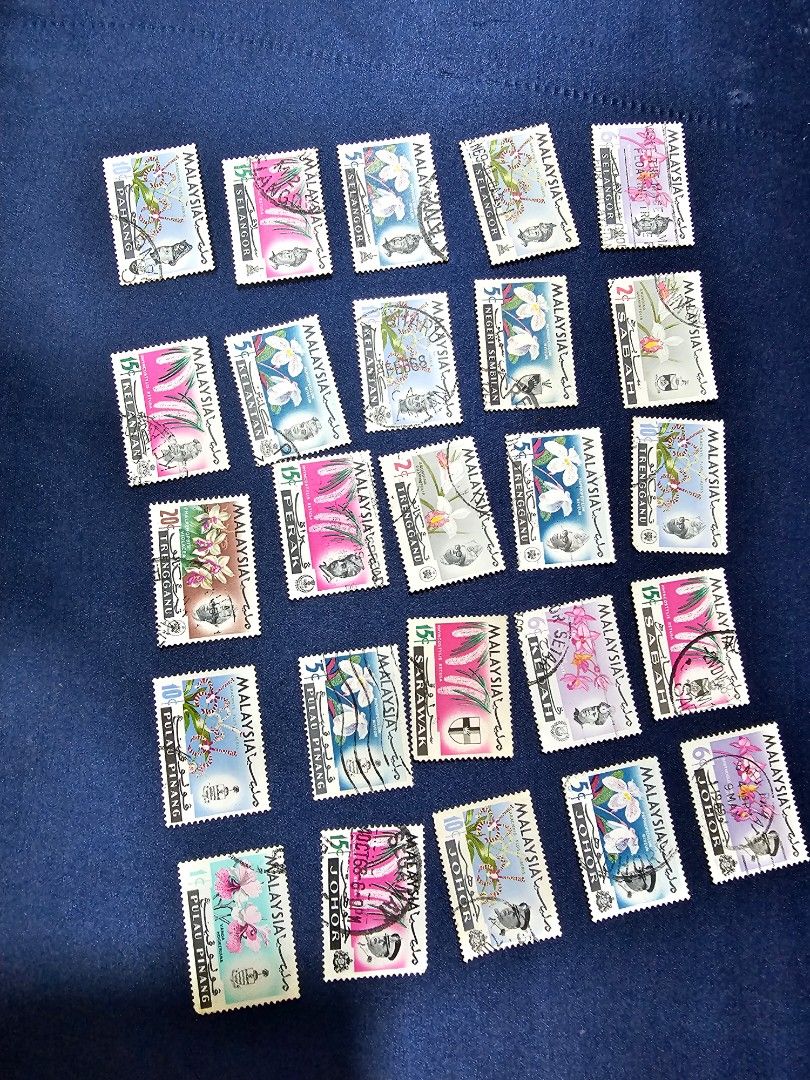 Malaysia used stamp, Hobbies & Toys, Memorabilia & Collectibles, Stamps & Prints on Carousell