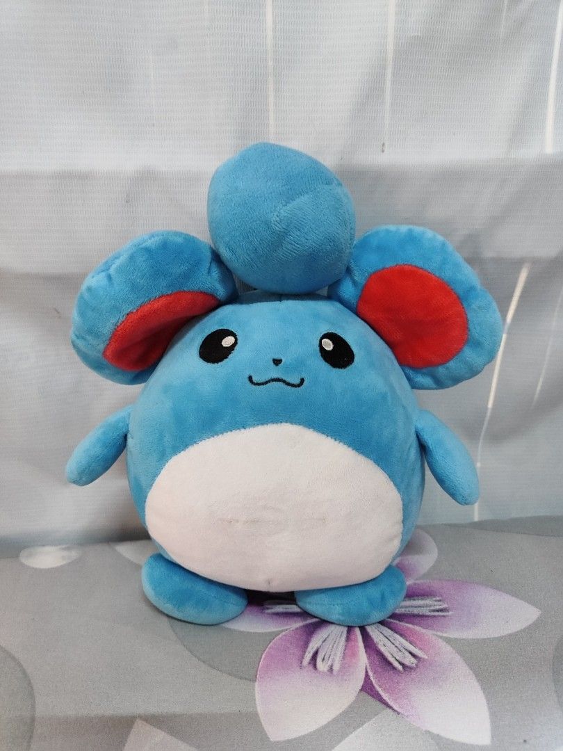 Pokemon Center Marill Plush Toys, Hobbies & Toys, Toys & Games on Carousell