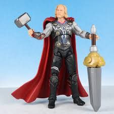 Marvel Mighty Avenger THOR Sword Spike Complete 3.75 Action Figure ...