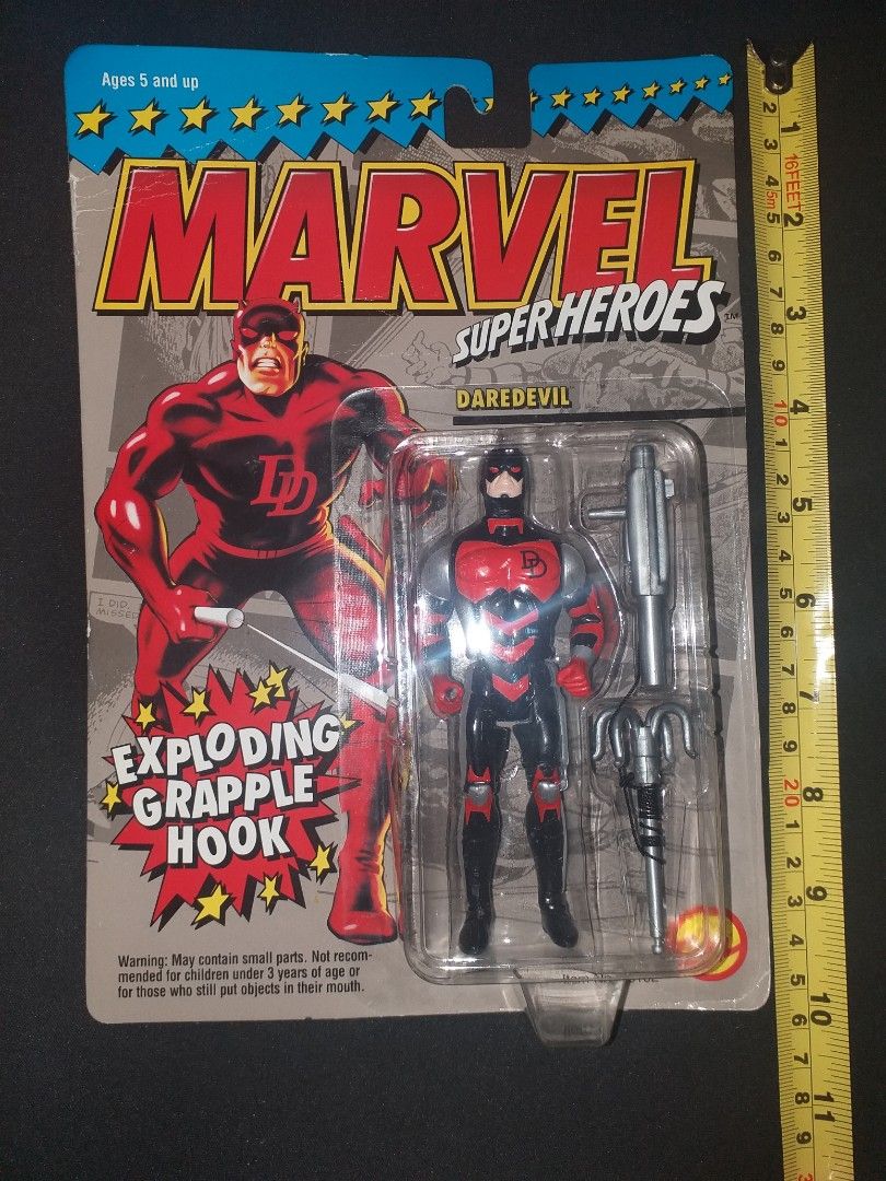 Marvel Super Heroes Daredevil in Armor Action Figure (ToyBiz), Hobbies ...