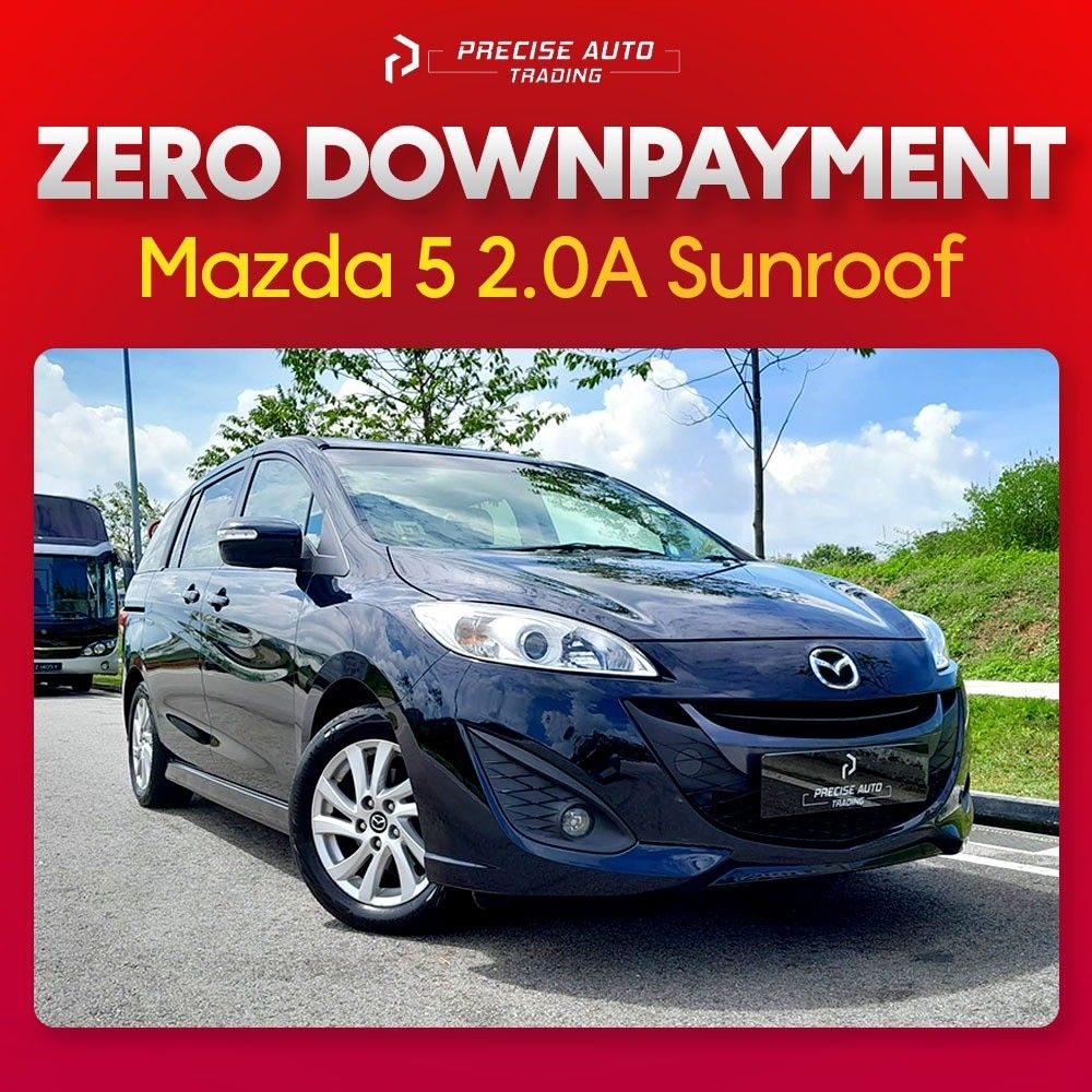 Mazda 5 2.0A SP Sunroof Auto, Cars, Used Cars on Carousell