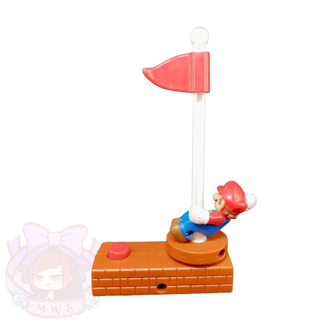 Mcdonald's Super Mario Flag Pole Goal Climber Nintendo Official Happy ...