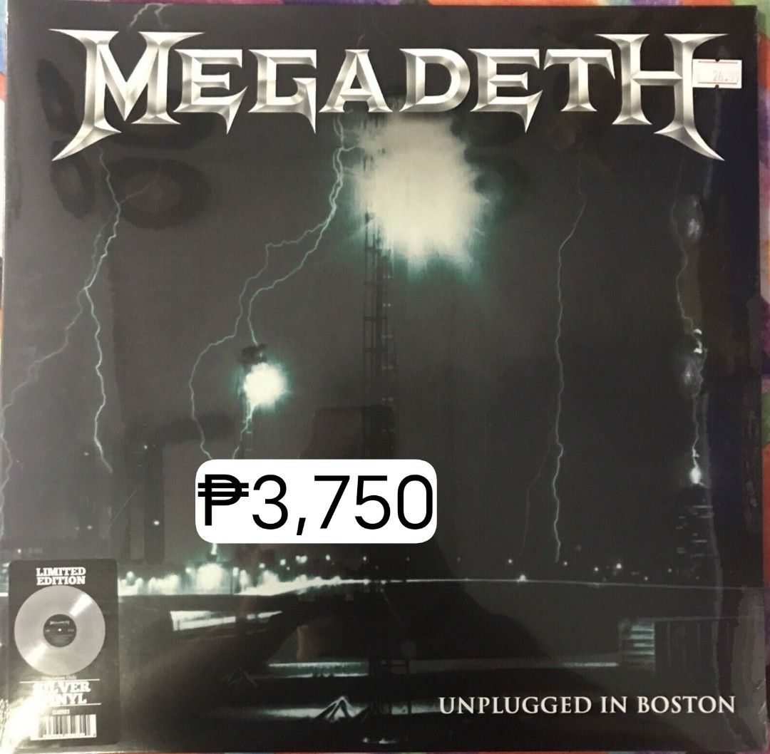 Megadeth vinyl record/album on Carousell