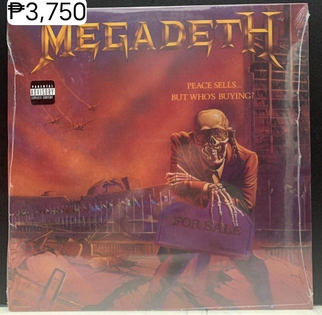 Megadeth vinyl record/album on Carousell