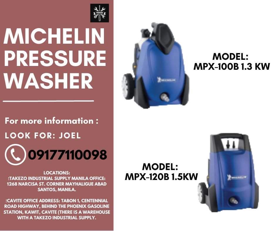 MICHELIN PRESSURE WASHER, Commercial & Industrial, Industrial Equipment ...