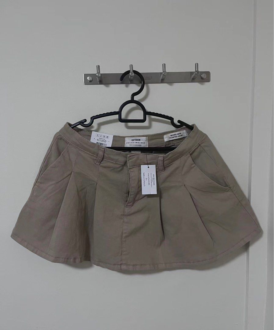 Micro Mini pleated skirt, Women's Fashion, Dresses & Sets, Dresses on ...