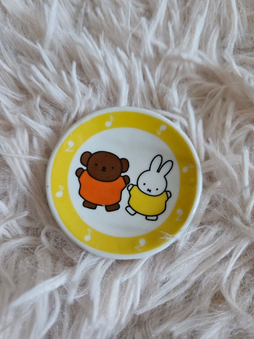Miffy Ceramic Plate Display (Japan Gachapon Capsule), Hobbies & Toys ...