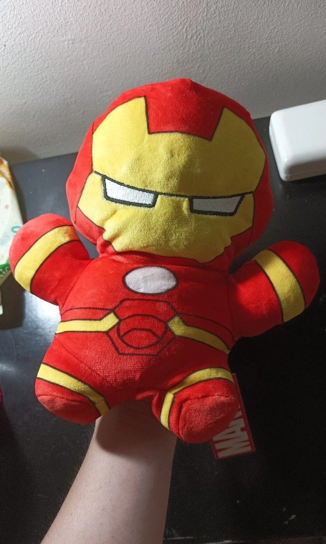 Miniso Iron Man Hand Puppet Marvel on Carousell
