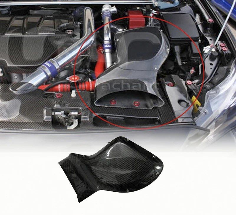 Mitsubishi Evolution EVO 10 Carbon Fiber Kan Style Air Intake Box (For ...