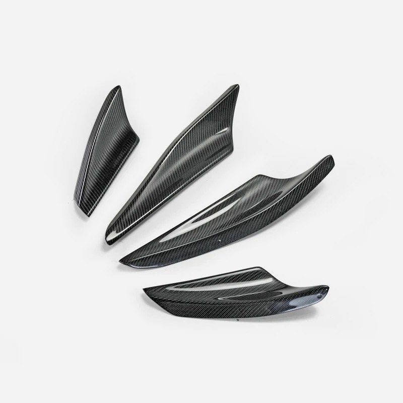 Mitsubishi Evolution X EVO 10 VRS Style Carbon Fiber Front Bumper ...